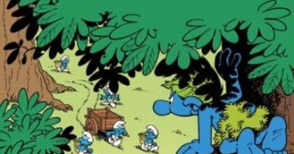 Los Pitufos 20. El pitufo salvaje