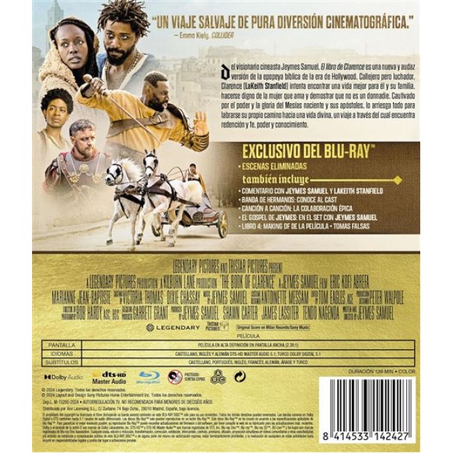 El libro de Clarence - Blu-ray